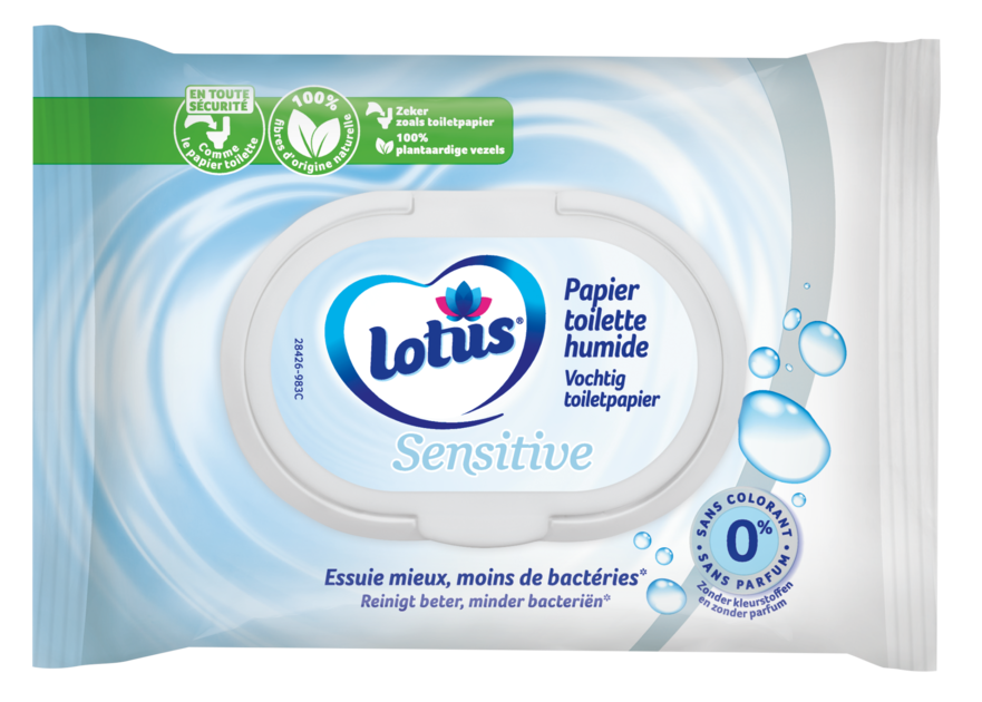Lotus papier toilette humide Sensitive - Lotus