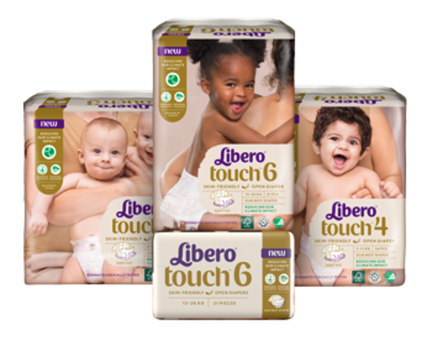 Libero Touch öppen blöja - Ett mjukt och varsamt skydd - Libero - Libero