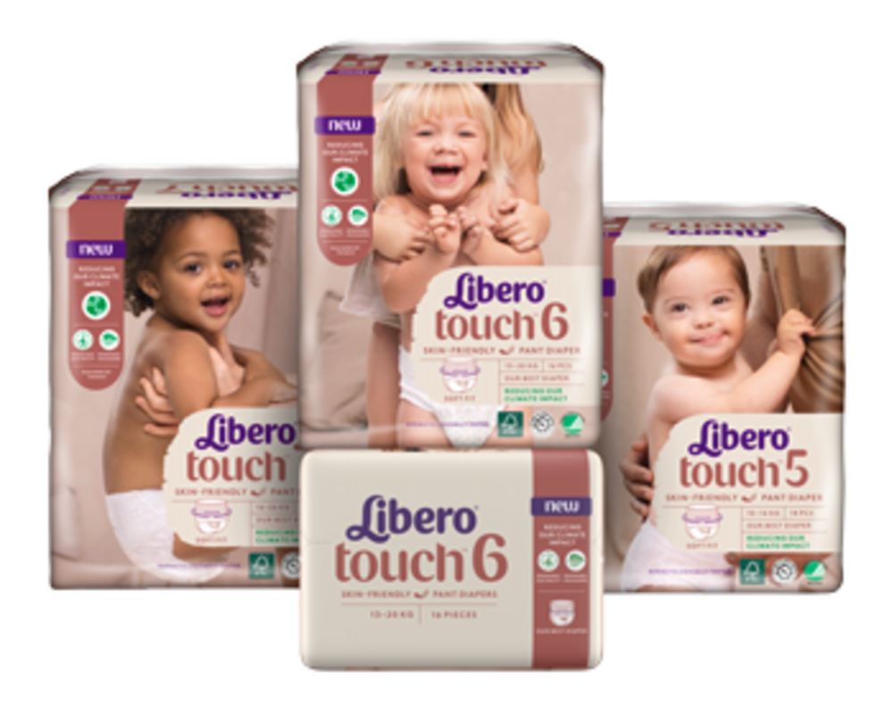 Libero Touch byxblöjor - 5-26 Kg - Libero