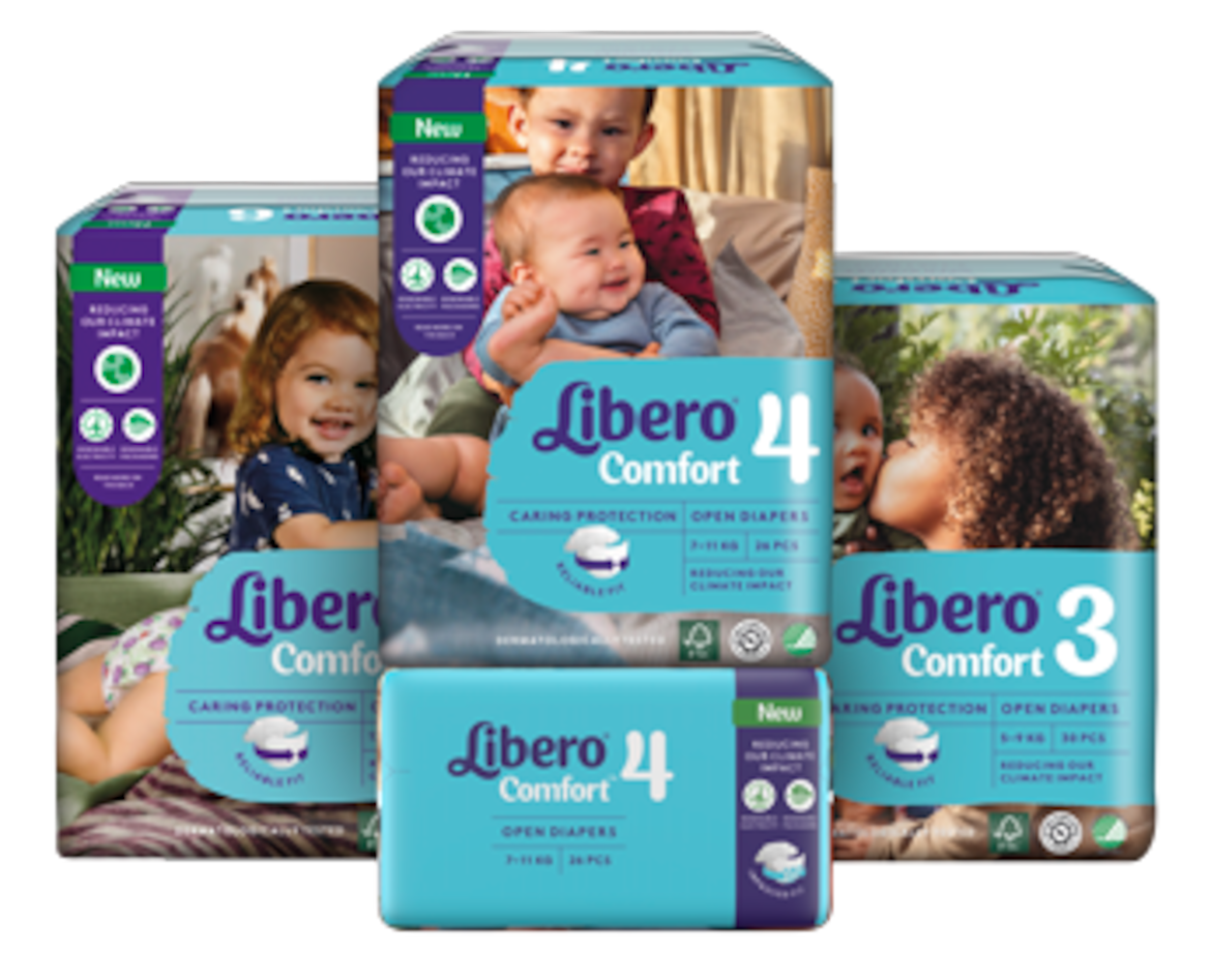 Libero Comfort diaper for active children - Libero