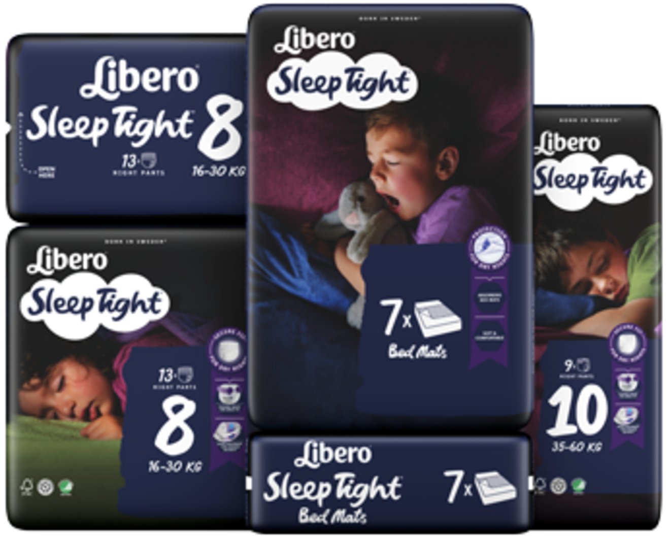 Night diaper- Test Libero SleepTight 16-60 Kg - Libero