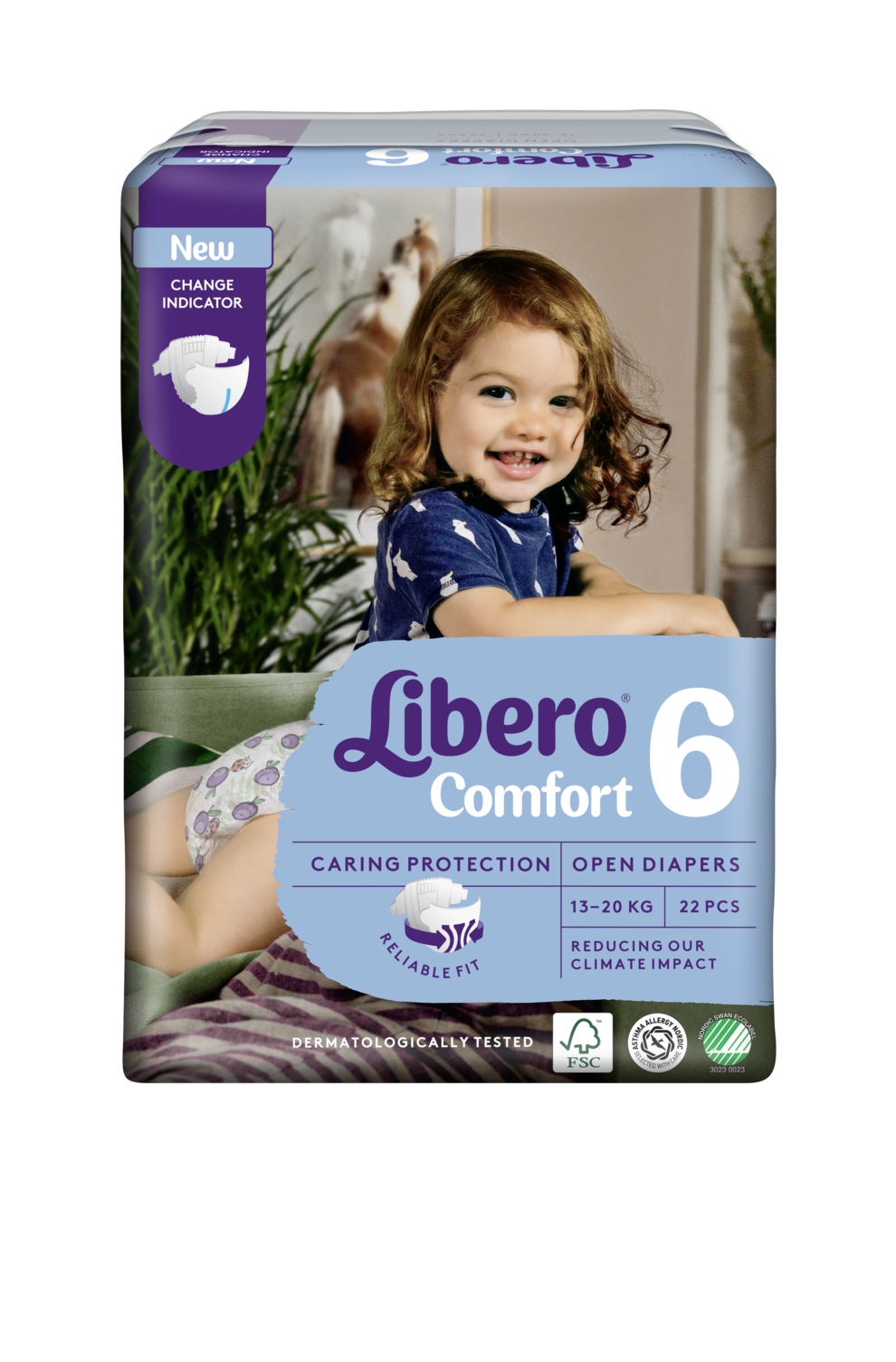 Alle våre bleier for barn på 3år+ - 16-26kg - Libero