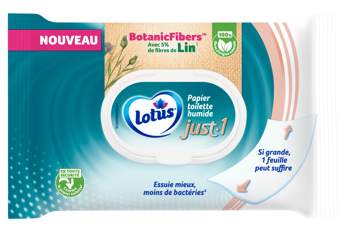Lotus Papier toilette humide Just 1 - Lotus