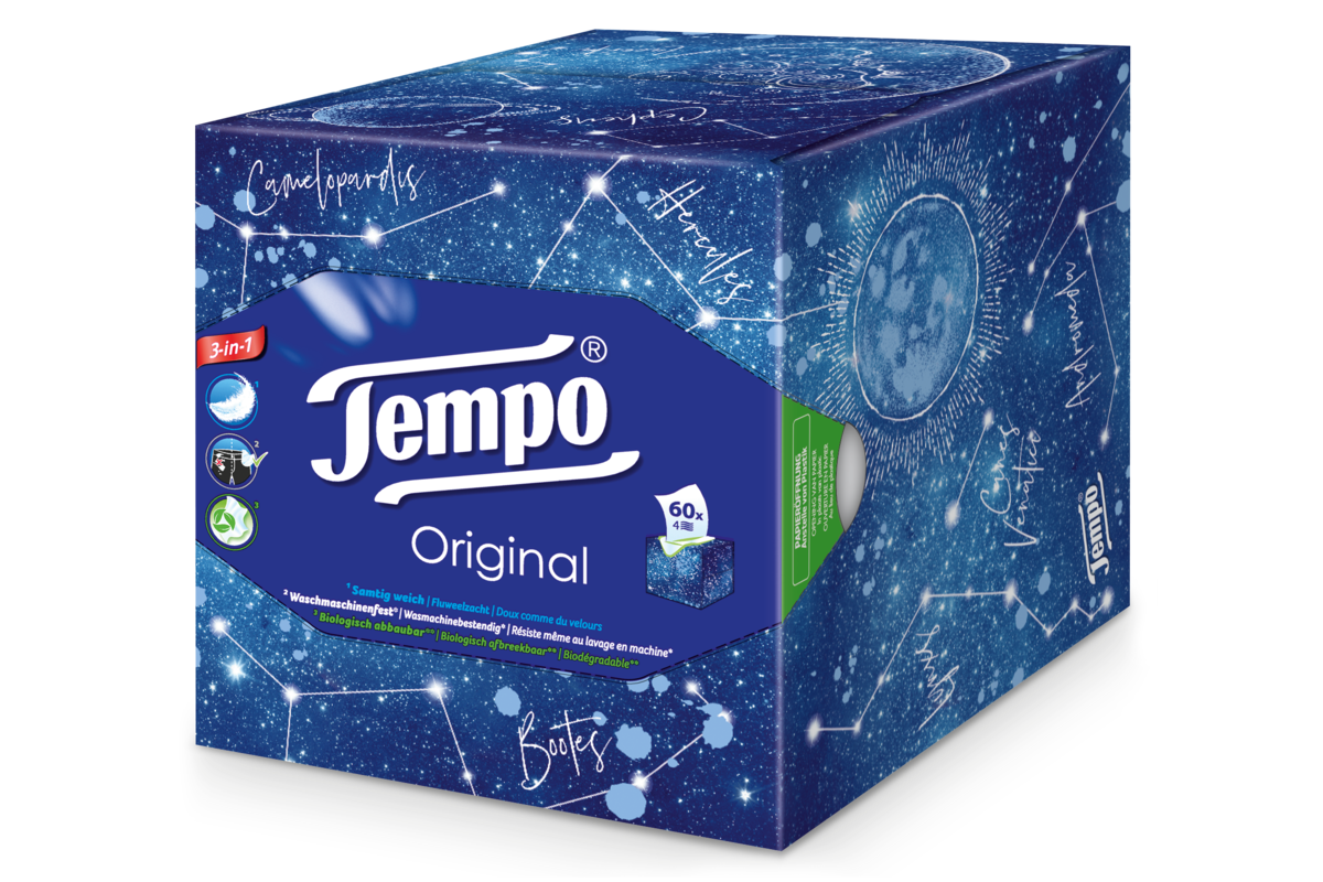 Tempo Original 3-in-1 Würfelbox - Tempo