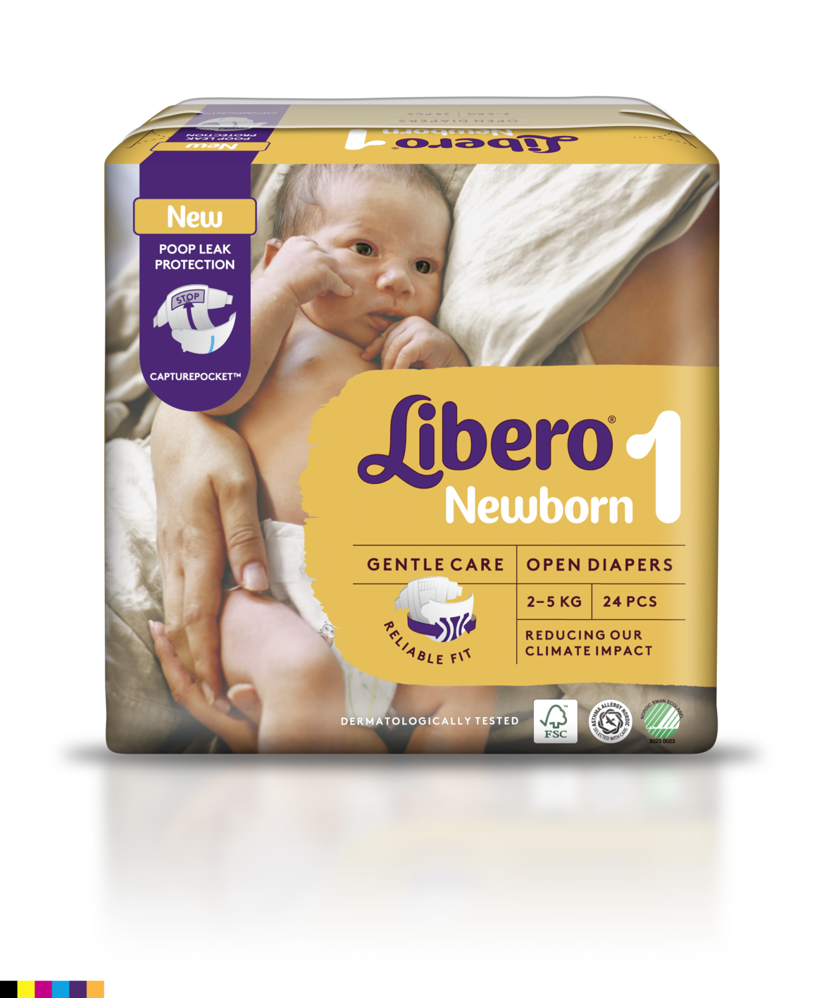 Alle våre bleier for barn på 0-2 måneder 1 - 8KG - Libero