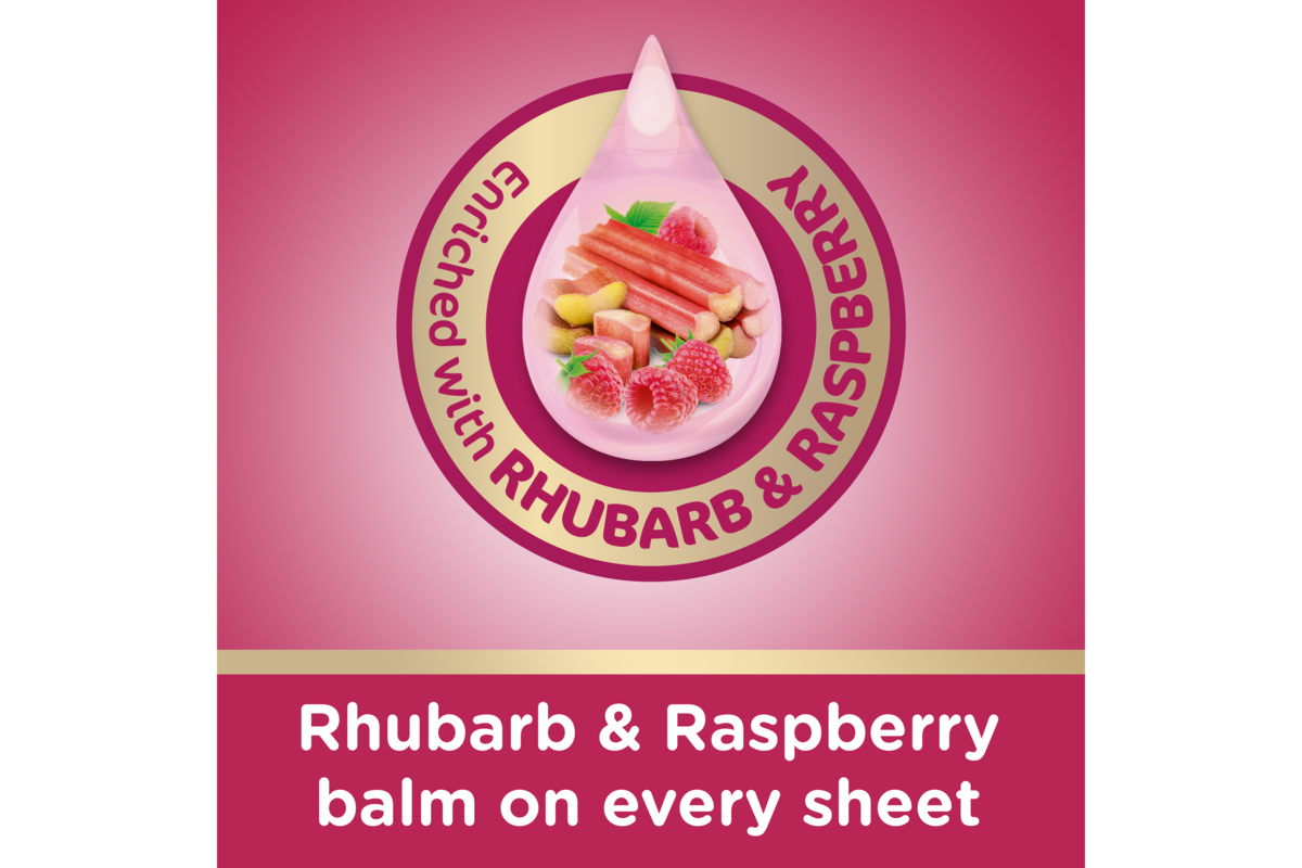 Cushelle Quilted Raspberry & Rhubarb 50% Longer Lasting Toilet Tissue ...