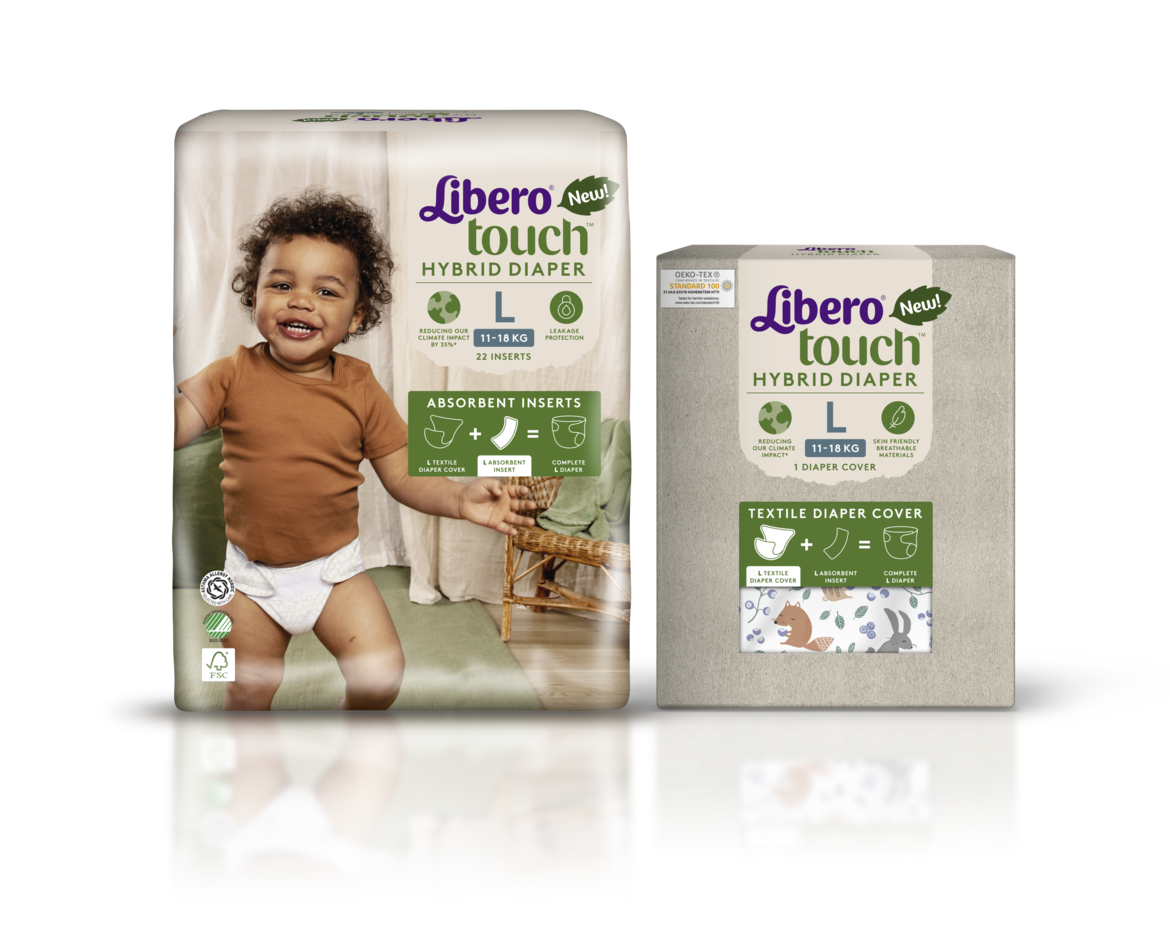 Alle våre bleier for barn på 3år+ - 16-26kg - Libero