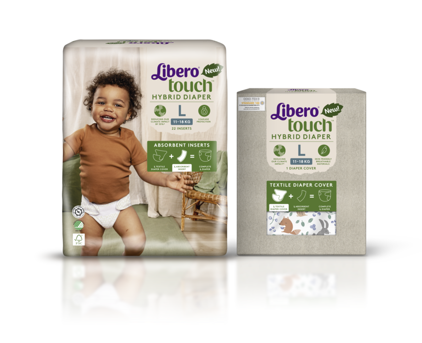 Alle våre bleier for barn på 3år+ - 16-26kg - Libero