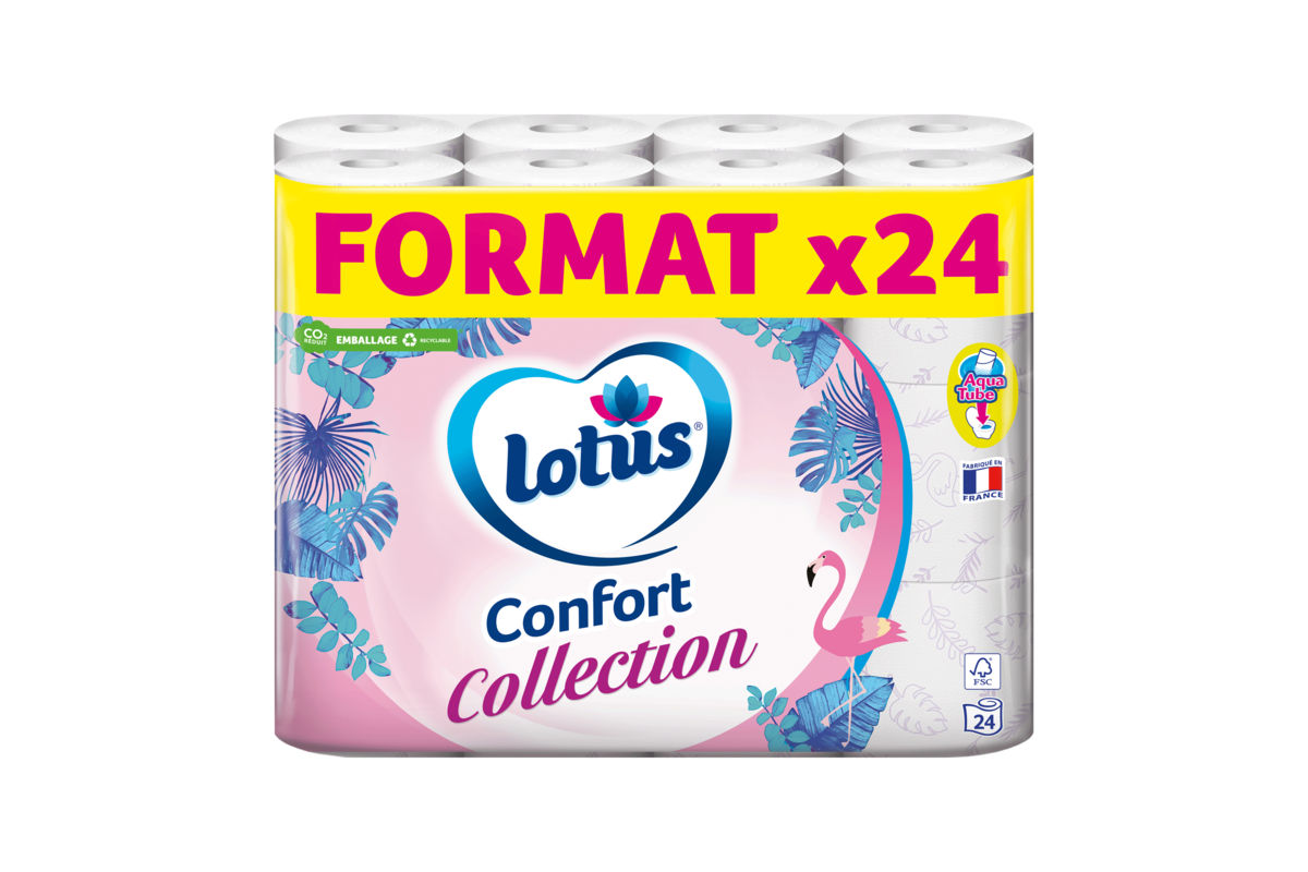 Papier toilette Lotus Confort Collection - Lotus