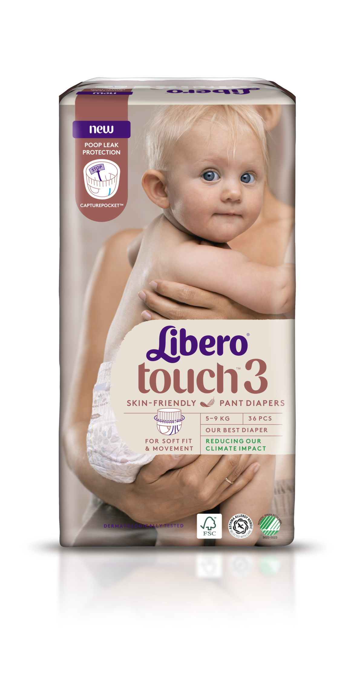 Diapers, trouser diapers and baby care - Libero
