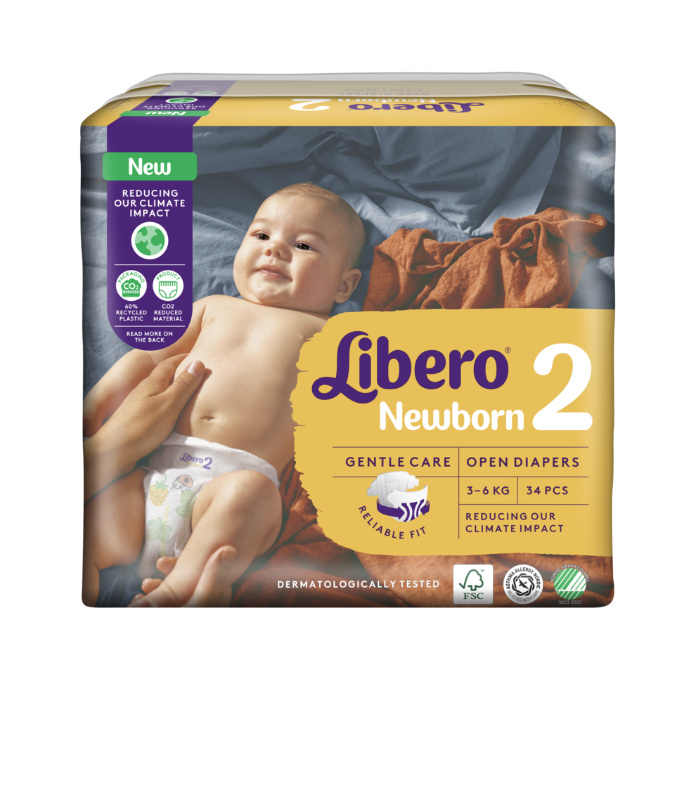 Alle våre bleier for barn på 3-5 måneder - 5-10kg - Libero