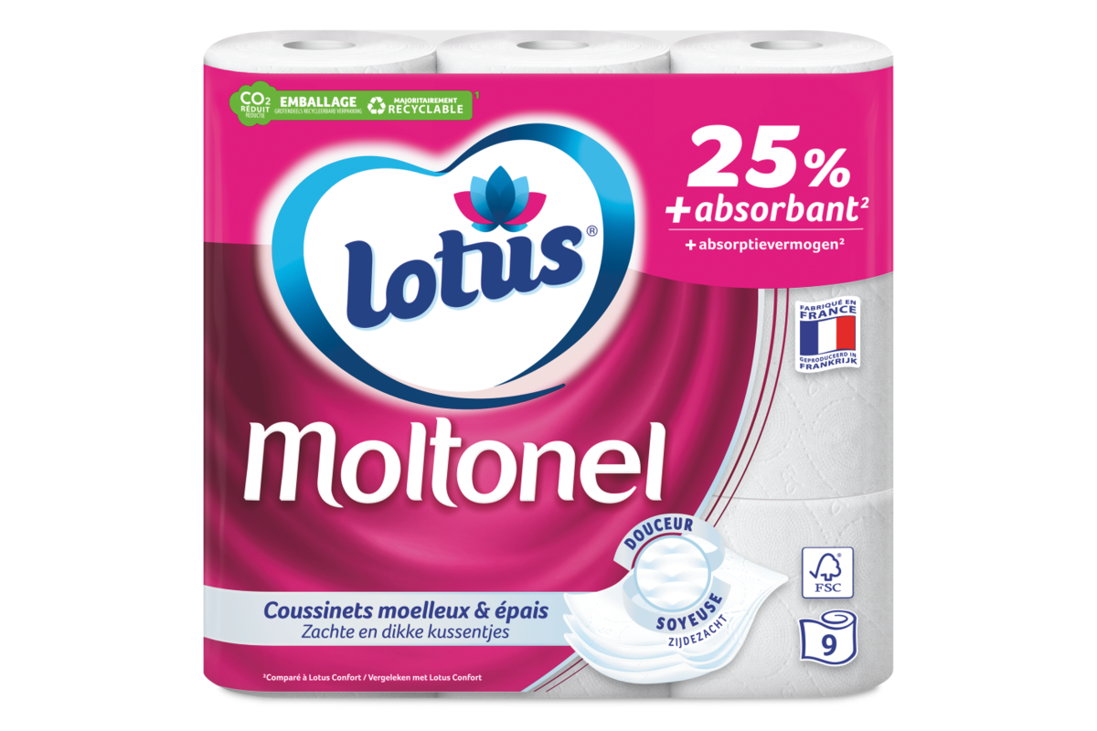 Lotus Papier toilette Moltonel - Lotus