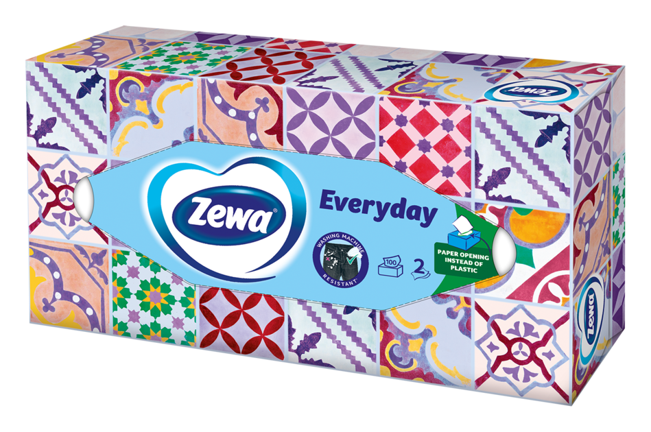 Zewa Everyday dobozos papír zsebkendő - Zewa