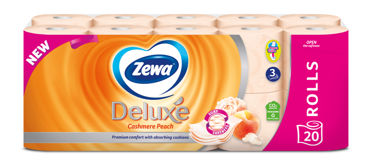 Zewa Deluxe Cashmere Peach - Zewa