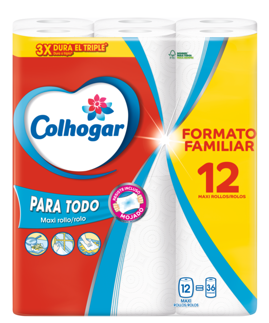 Colhogar Papel Cocina Paratodo Maxirolls - Colhogar