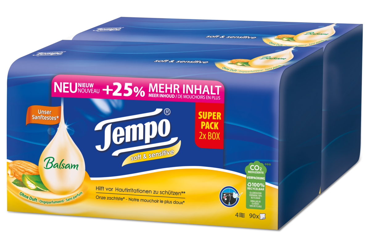 TEMPO soft&sensitive Box - Tempo