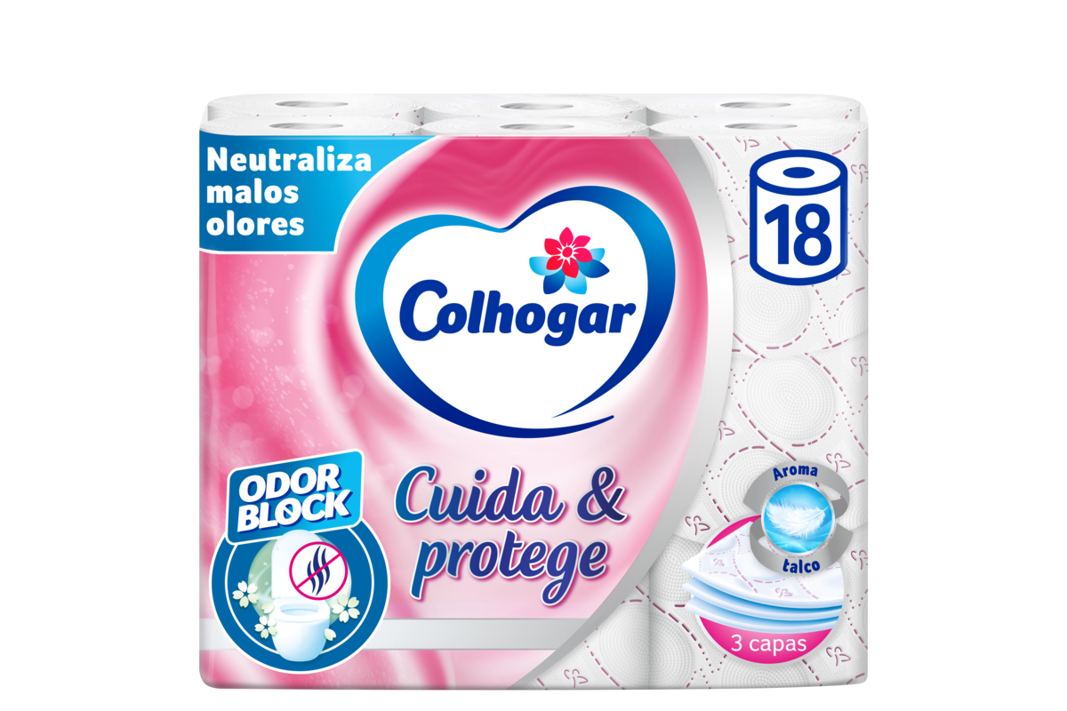 Colhogar Papel Higiénico Protect Care Blanco - Colhogar