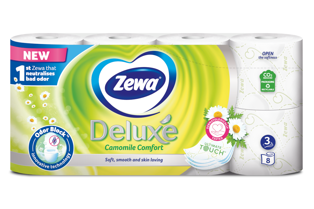 Zewa Deluxe Camomile Comfort toalettpapír - Zewa