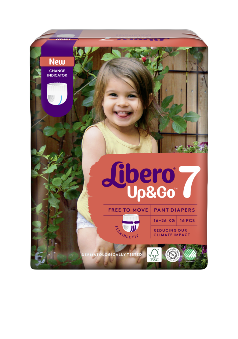 Alle våre bleier for barn på 3år+ - 16-26kg - Libero