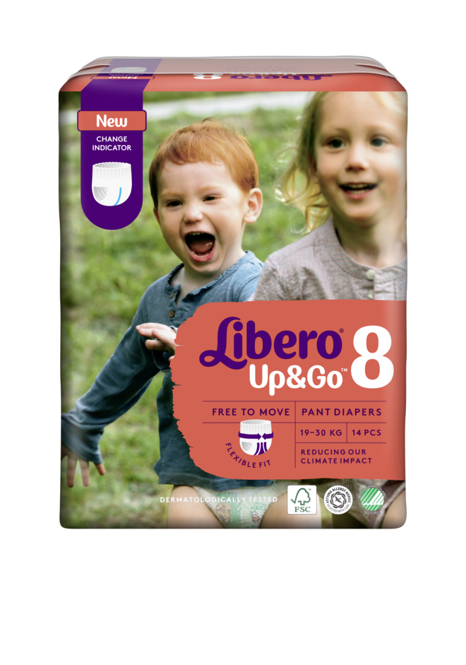Alle våre bleier for barn på 3år+ - 16-26kg - Libero