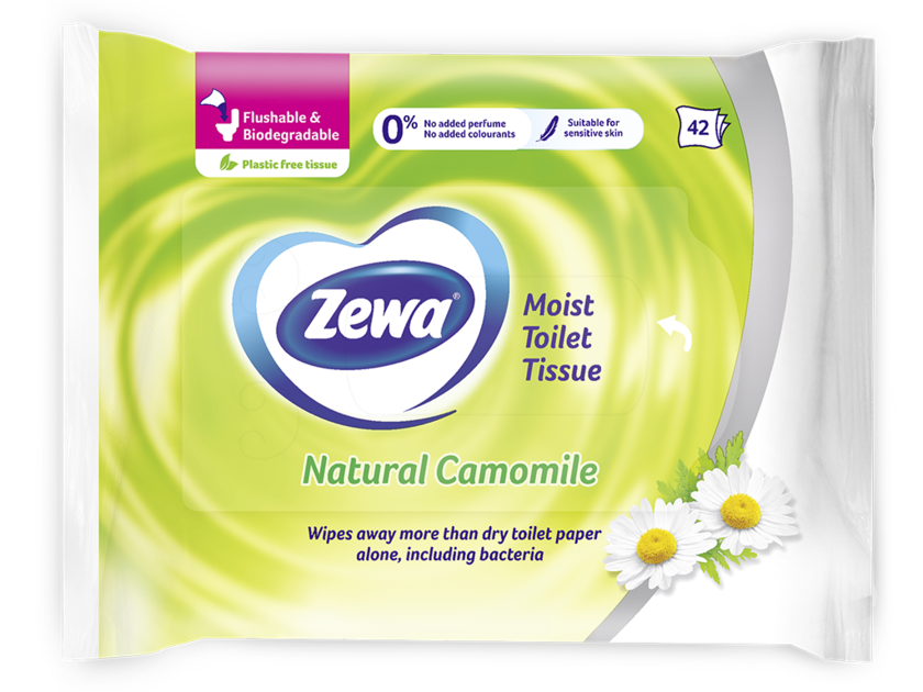 Ζewa Camomile Moist - Zewa