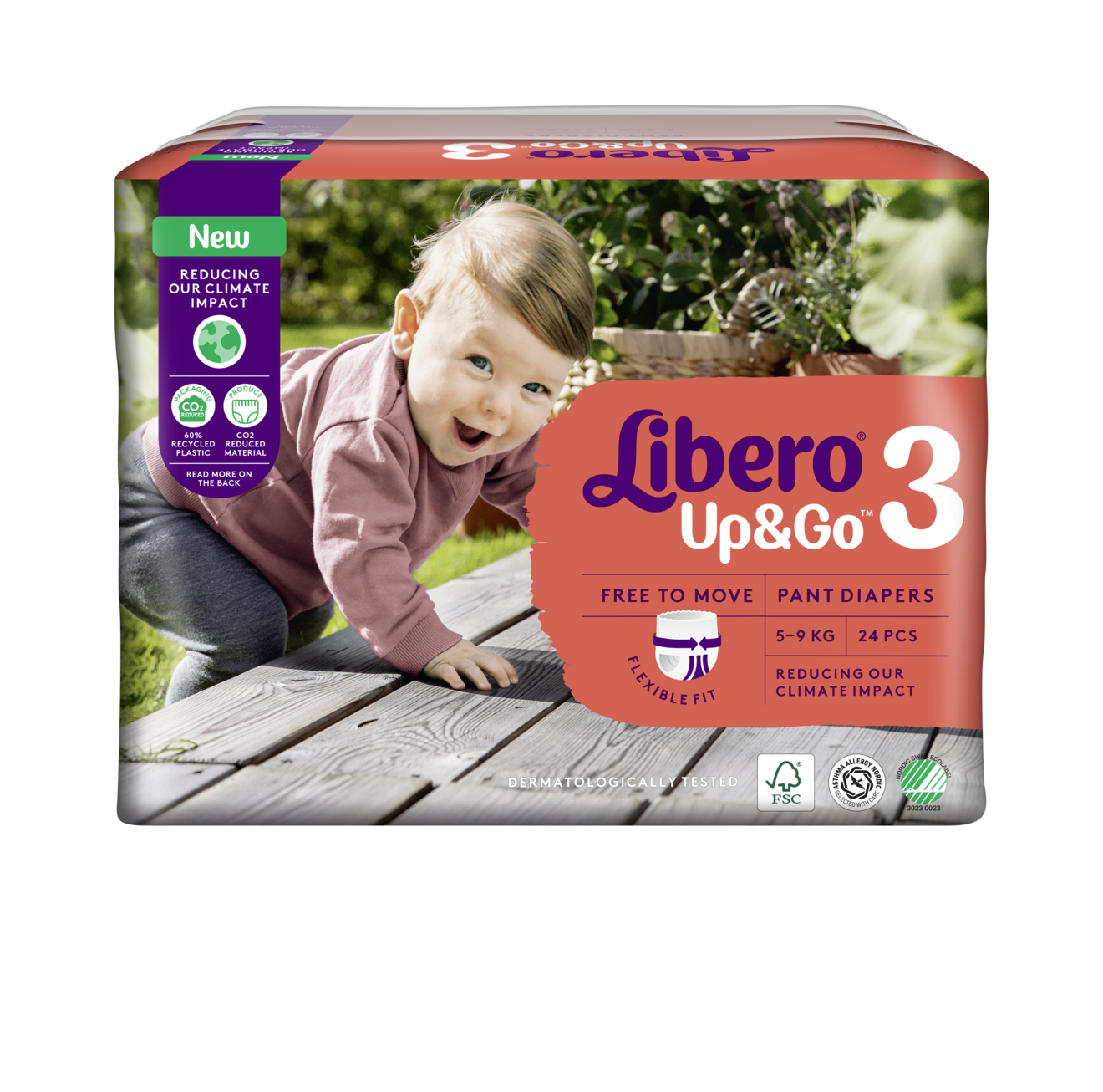 Alle våre bleier for barn på 3-5 måneder - 5-10kg - Libero