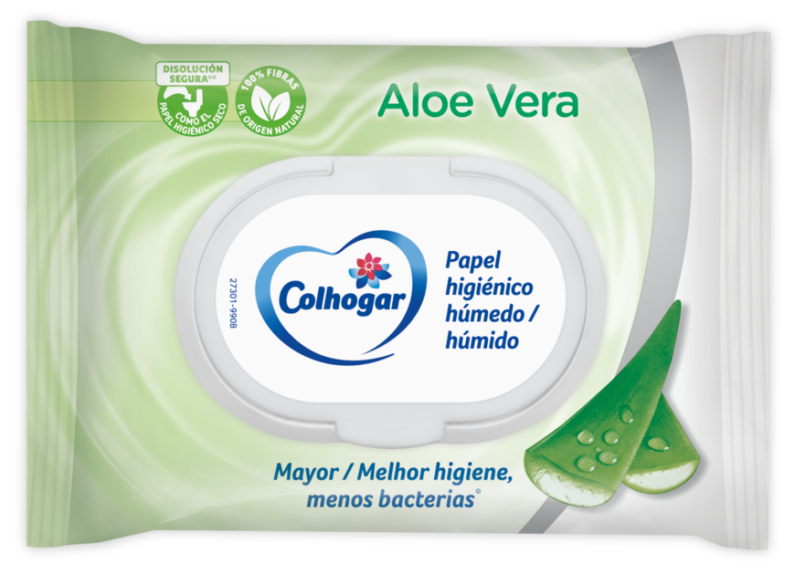 Colhogar Higiénico Húmedo Aloe - Colhogar