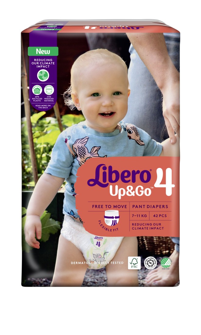 Libero Up and Go 4 -housuvaipat - 7-11 kg - Libero