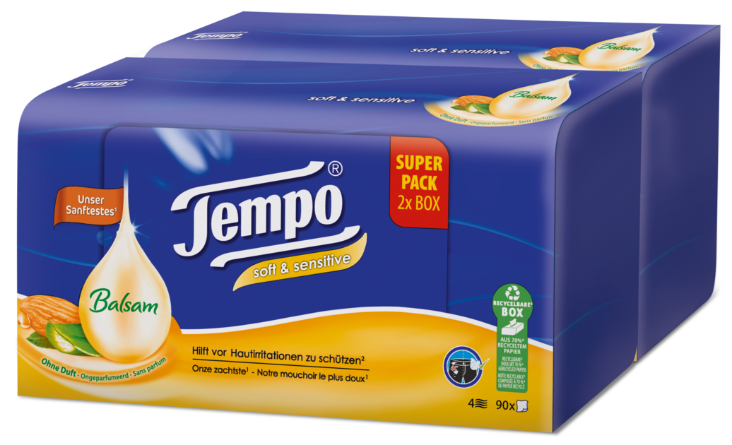 Tempo soft&sensitive Box - Tempo