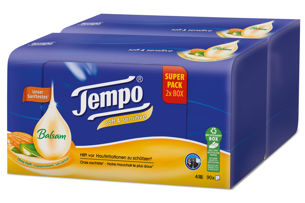 Tempo soft&sensitive Box - Tempo