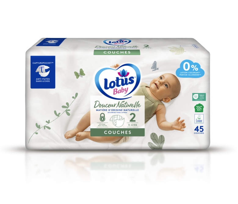 Nos produits - Couches, culottes & lingettes - Lotus Baby
