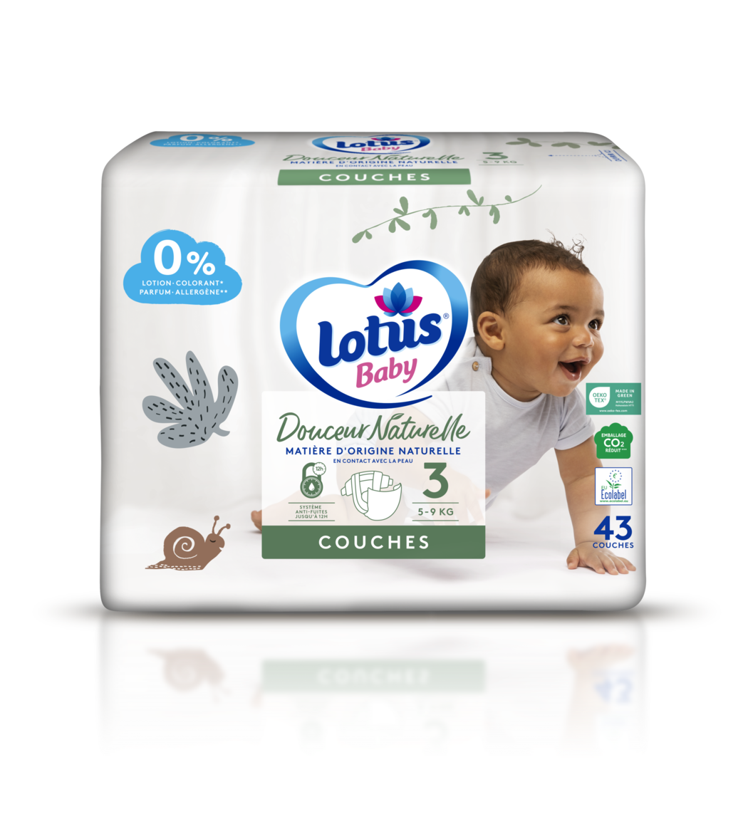 Nos produits - Couches, culottes & lingettes - Lotus Baby