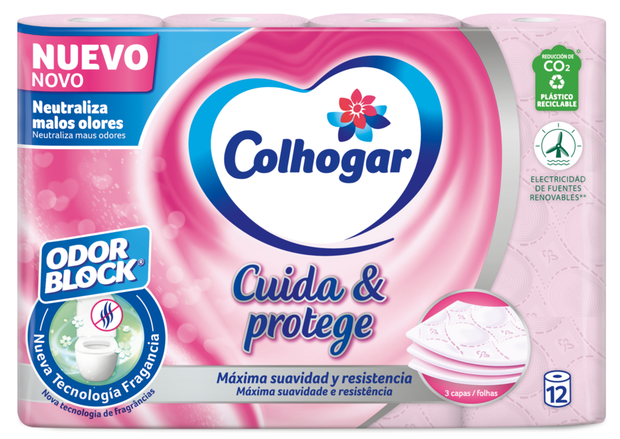 Papel Higiénico Colhogar Cuida & Protege - Colhogar