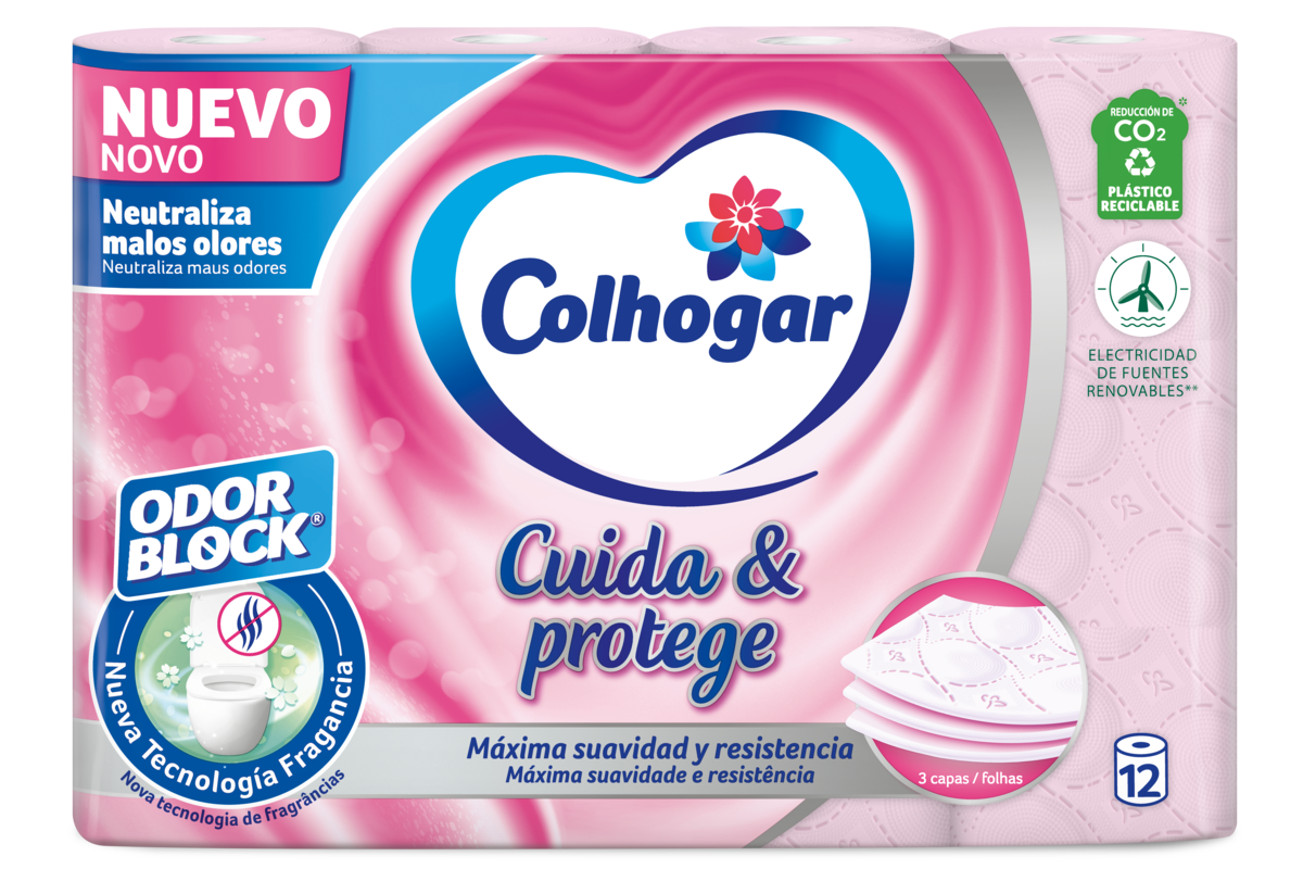 Papel Higiénico Colhogar Cuida & Protege - Colhogar