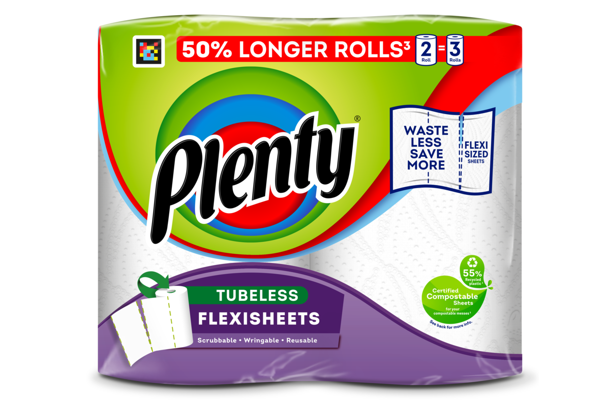 Plenty Flexisheets Kitchen Roll - Plenty