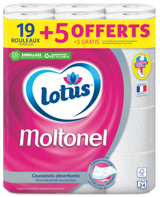 Lotus Papier toilette Moltonel - Lotus