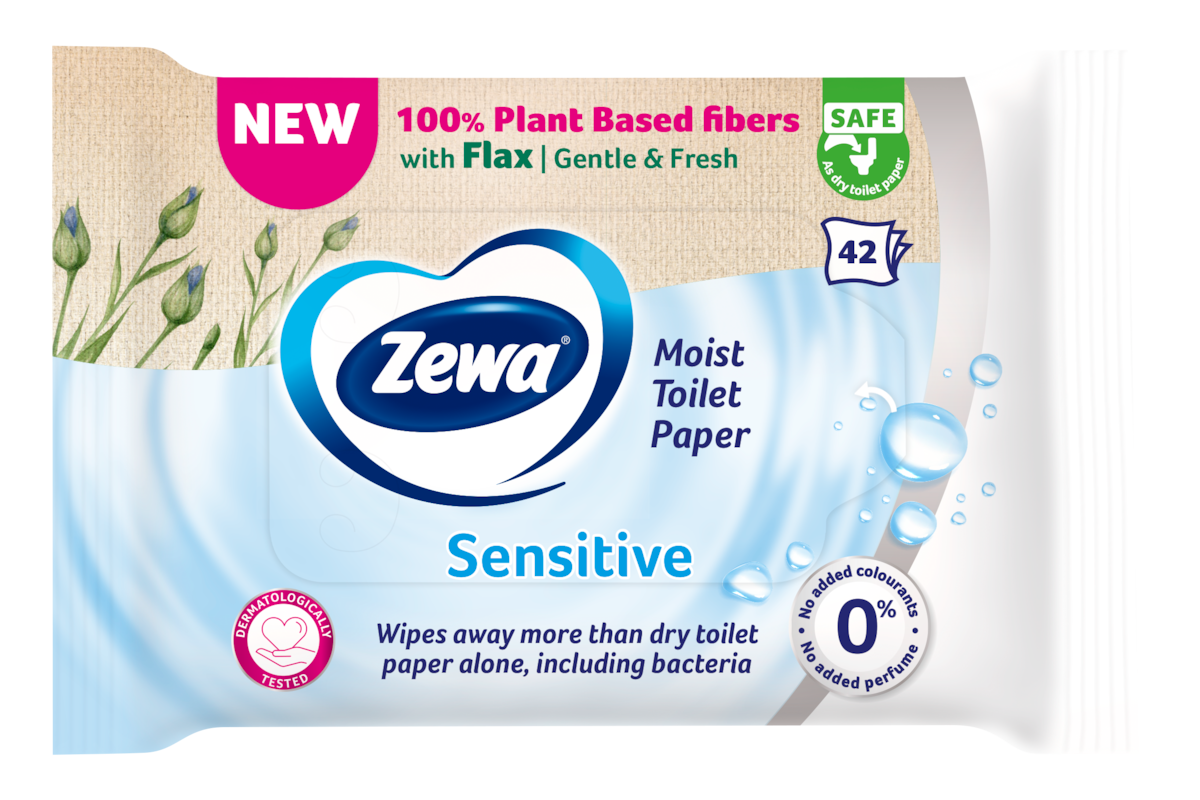 Zewa Moist Sensitive - Zewa