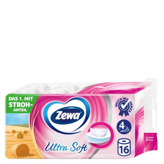 Zewa Ultra Soft mit Stroh-Anteil - Zewa