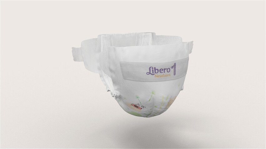 Bleie til nyfødte - Libero Newborn 2-6kg - Libero